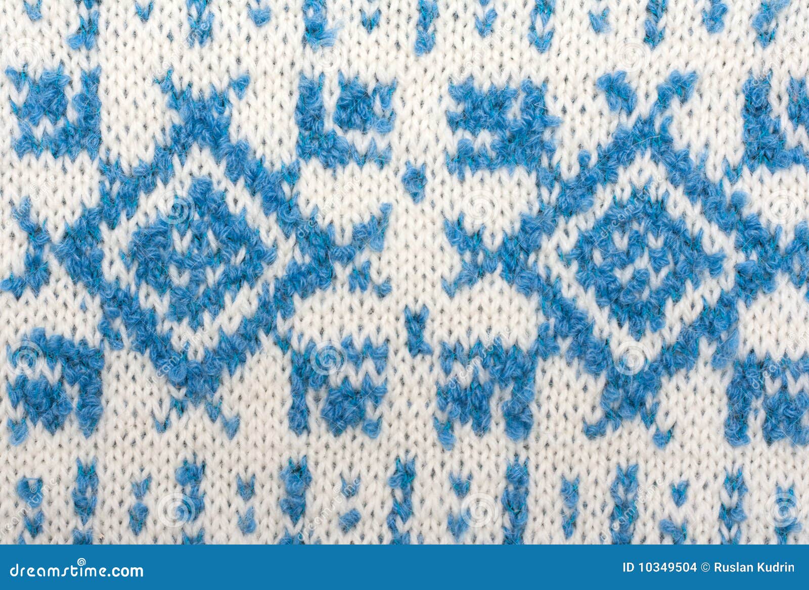 Knitted Background with Pattern Stock Photo - Image of cotton, closeup ...