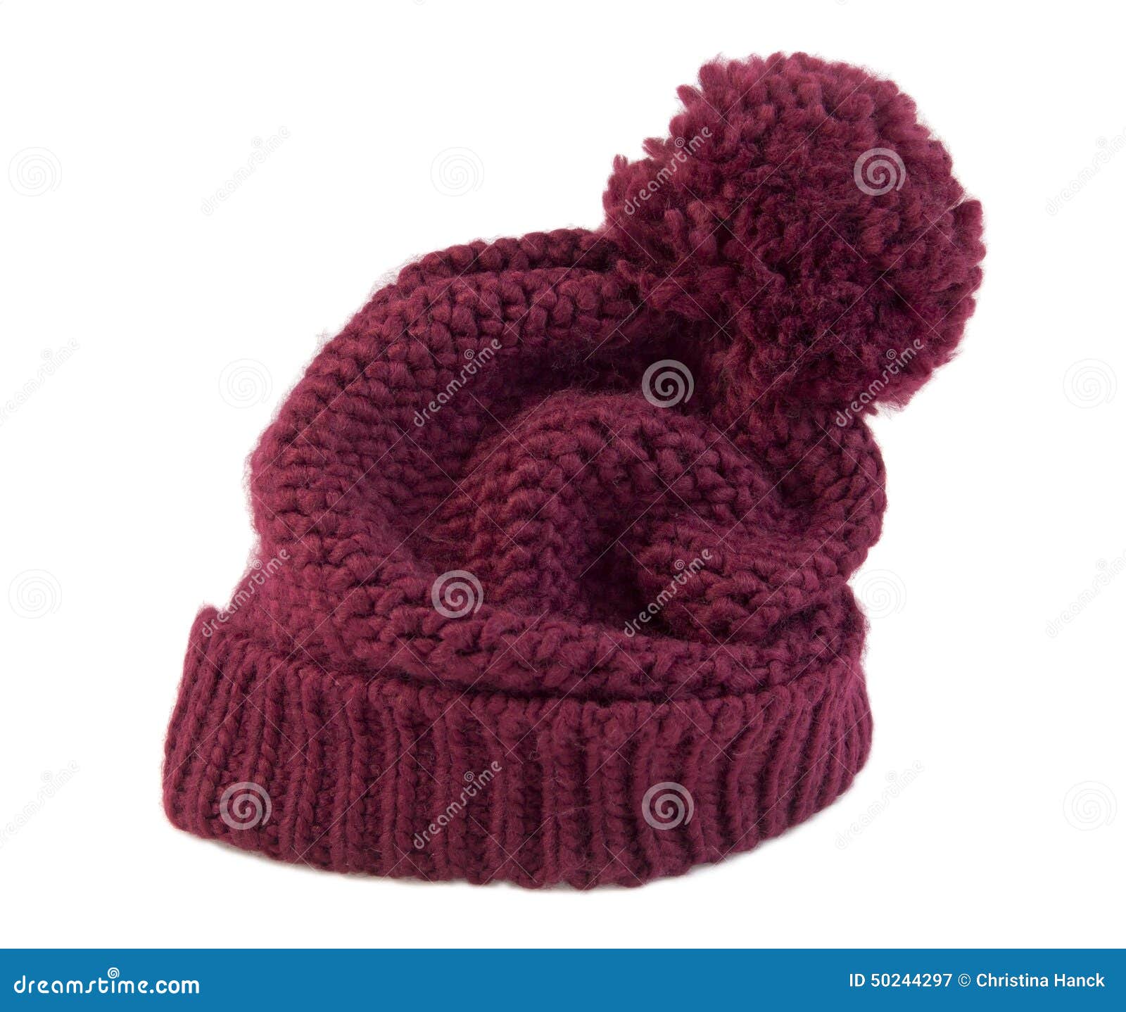 Knitted Beanie stock image. Image of textured, protection - 50244297