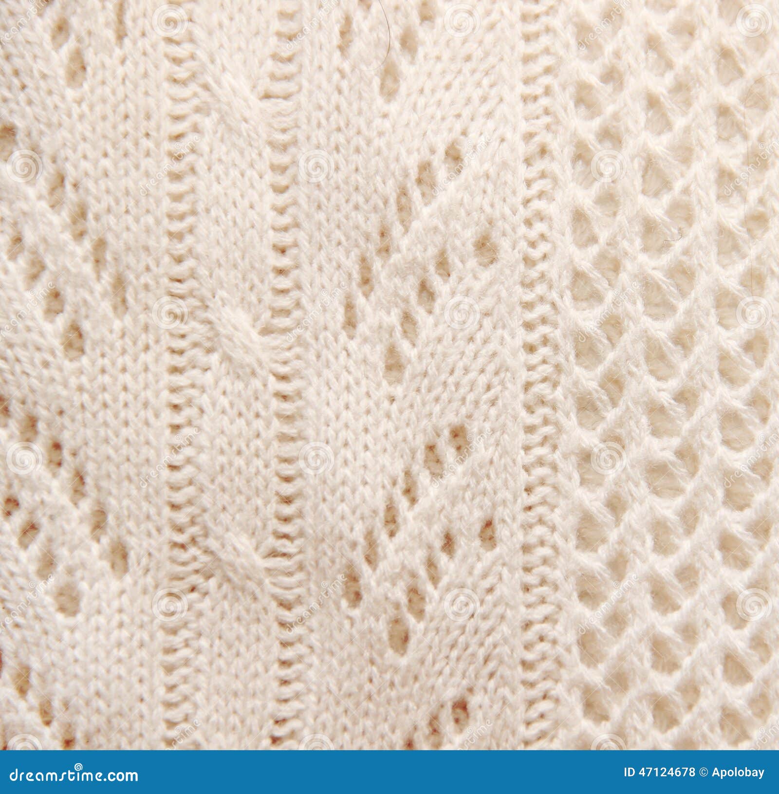 Knitted Beige Background Texture Stock Photo - Image of background ...