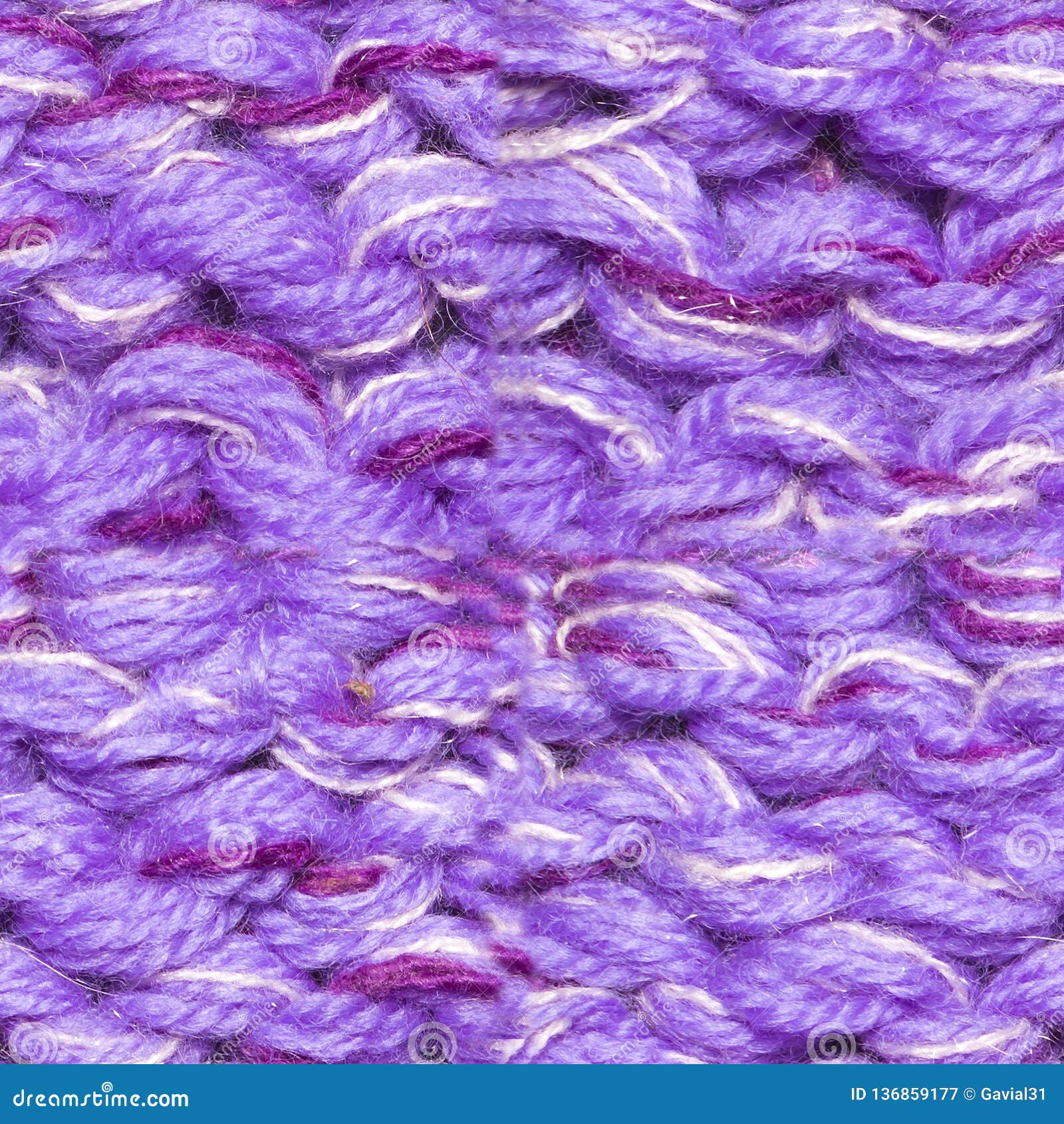 Knitted Fabric Seamless Pattern. Stock Image - Image of fiber, graphic ...