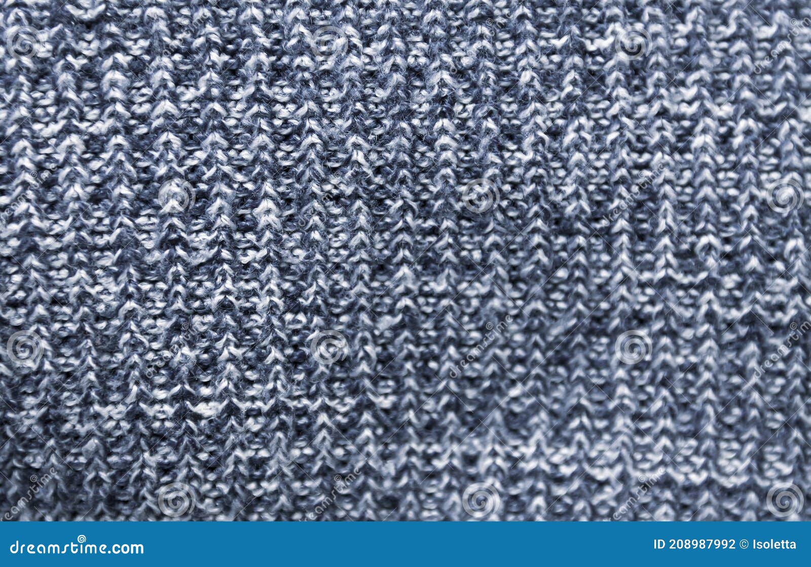 Knitted Fabric Soft Texture Close Up. Natural Grey Surface Stock Photo ...