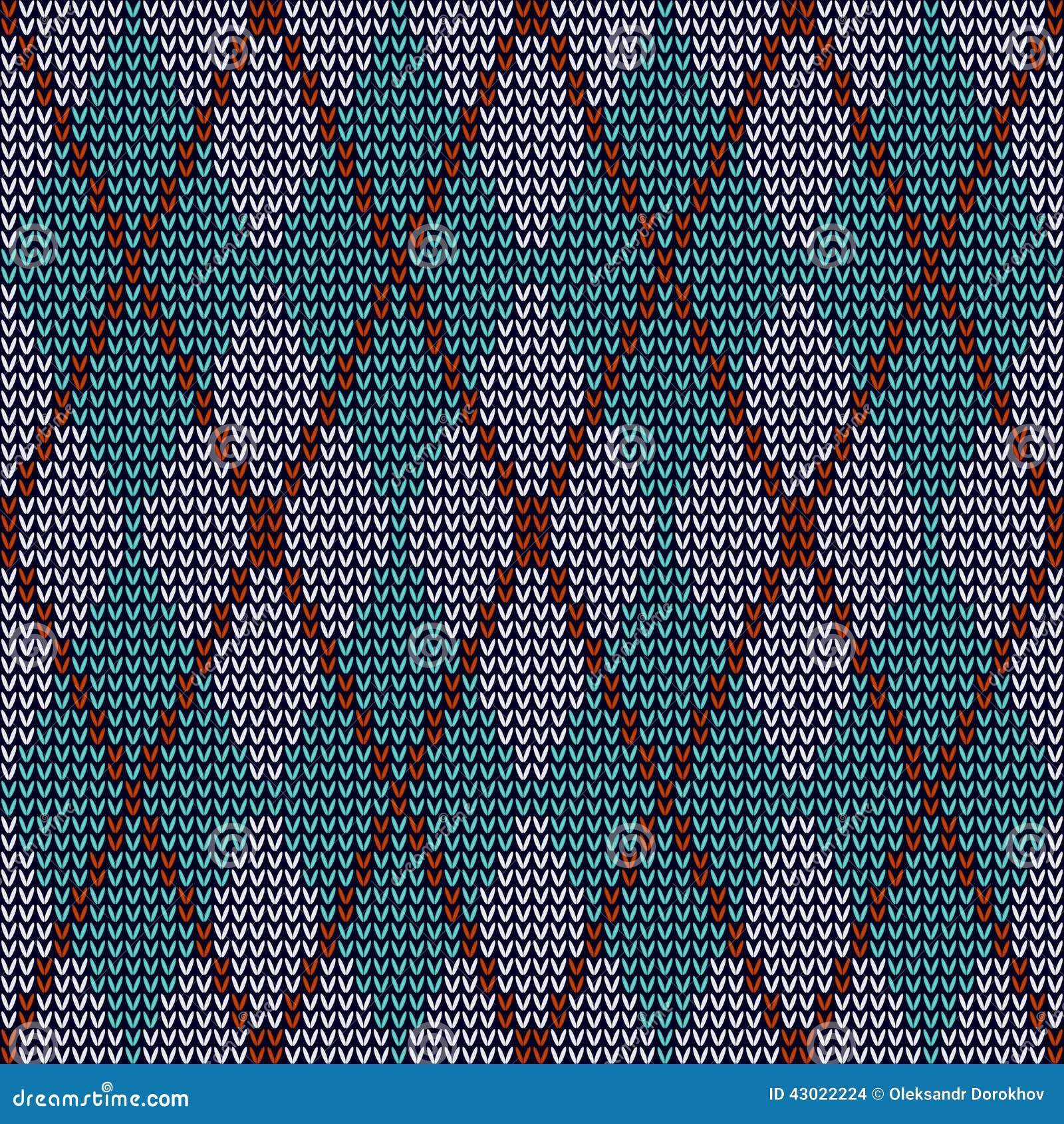 Knitted Fabric stock vector. Illustration of background - 43022224