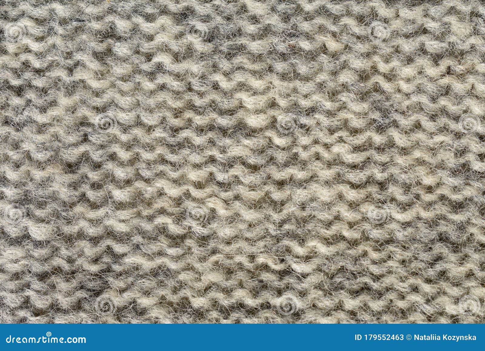 Knitted Gray Background. the Texture of the Knitted Fabric. Stock Image ...