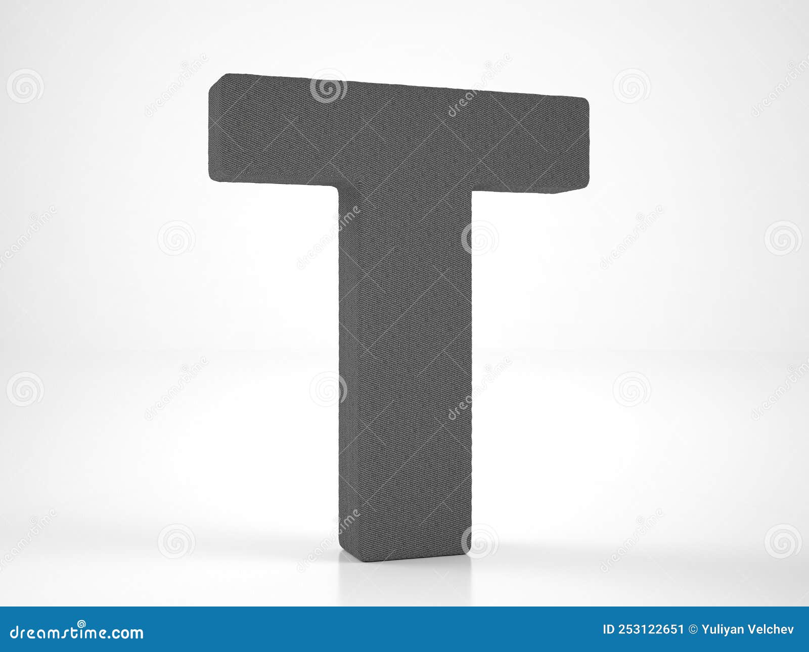 Knitted letter T stock illustration. Illustration of knit - 253122651