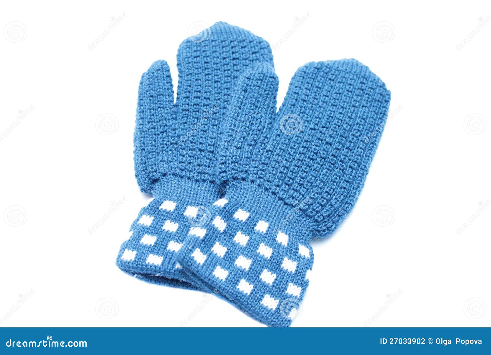 Knitted mittens stock photo. Image of childhood, small - 27033902
