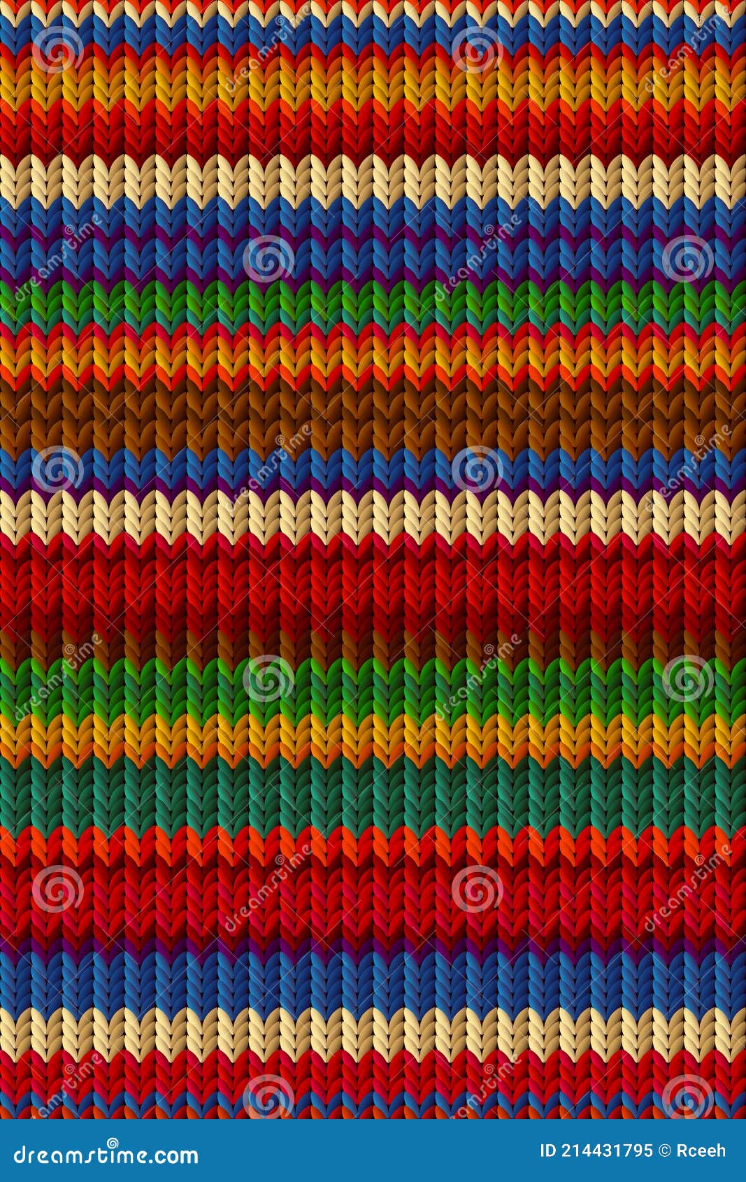 Knitted Poncho Vector Texture Stock Vector - Illustration of mexico ...