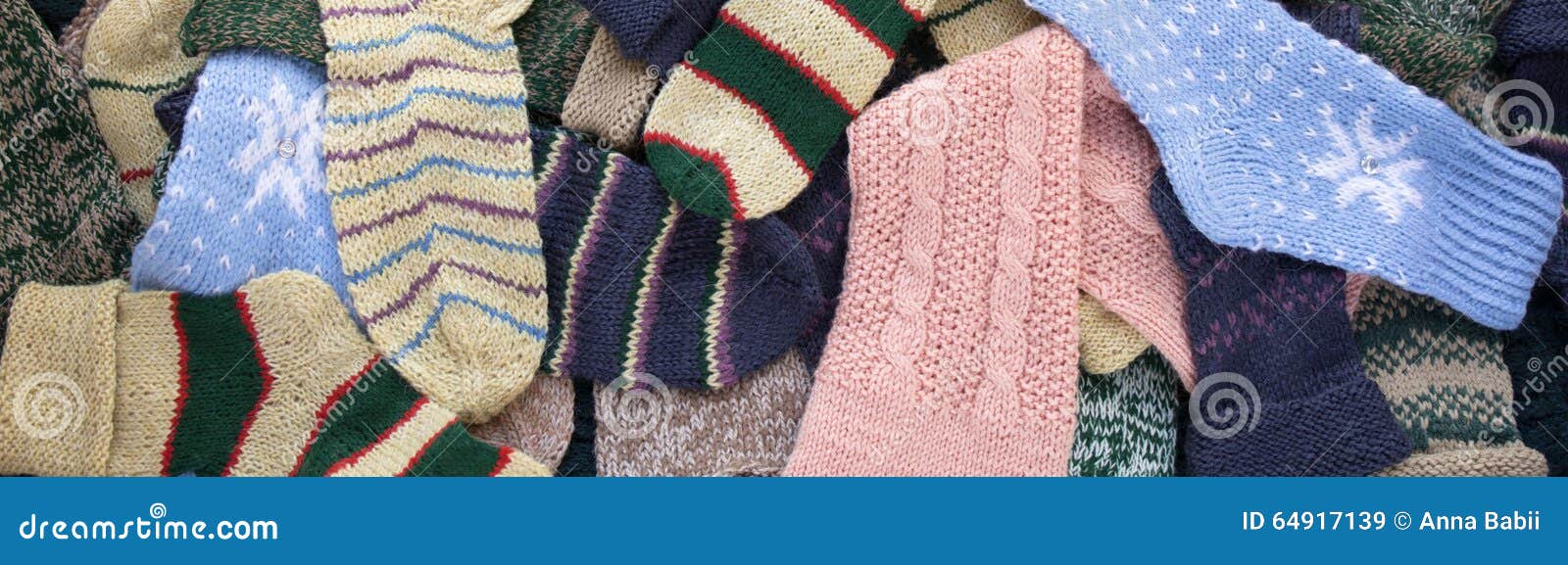 Knitted socks background stock image. Image of isolated - 64917139