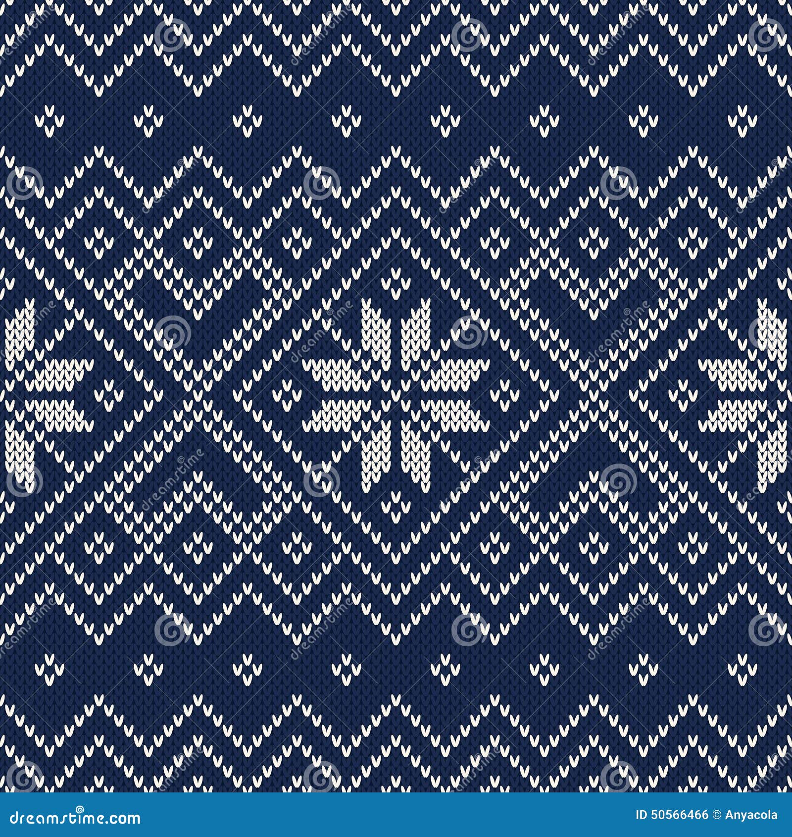 Knitted Sweater Design. Seamless Knitted Pattern Stock Vector ...