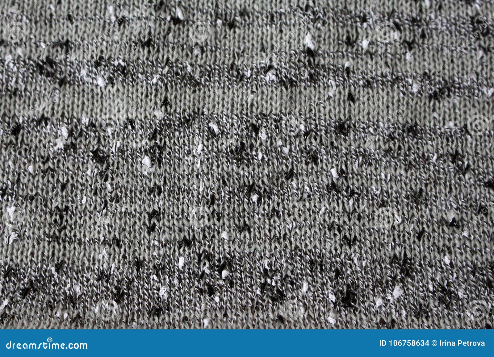 Knitted Texture of Boucle Thread Stock Photo - Image of fashion ...