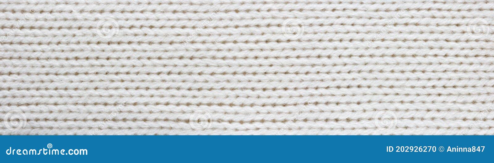 Knitted White Fabric Texture, Stockinette Stitch Stock Photo - Image of ...