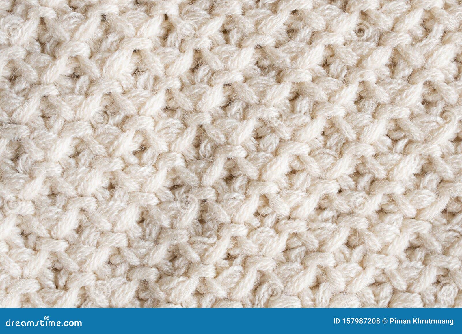Knitted Wool Fabric Texture Background Stock Photo - Image of material ...
