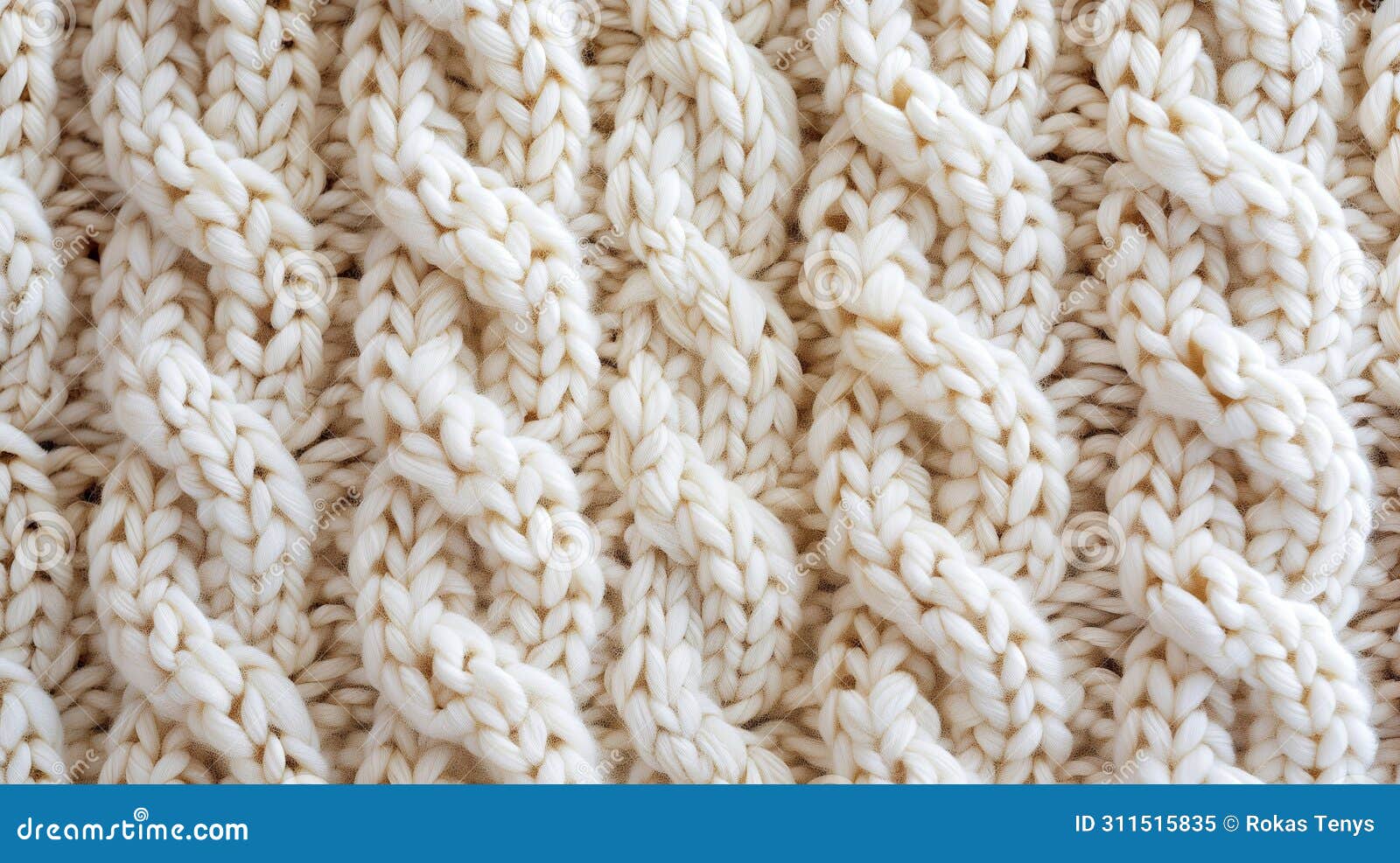 Knitted Wool Texture, Cable Stitch Pattern, Handmade Cloth Stock Image ...