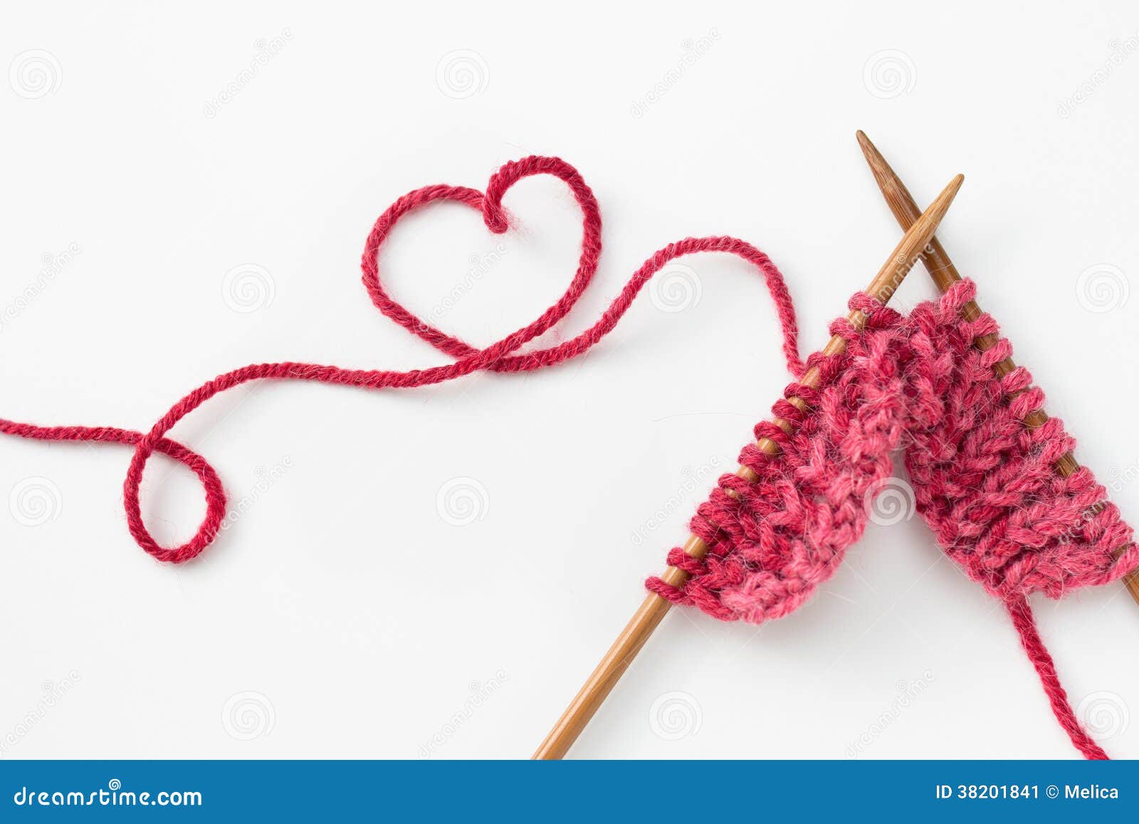 Knitting stock image. Image of decoration, handmade, hobby - 38201841