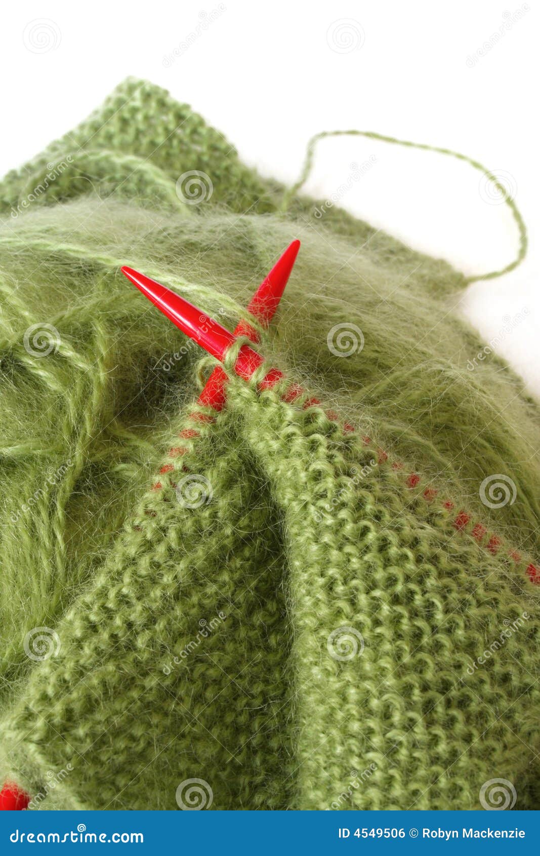 Knitting stock photo. Image of knitting, thread, plain - 4549506