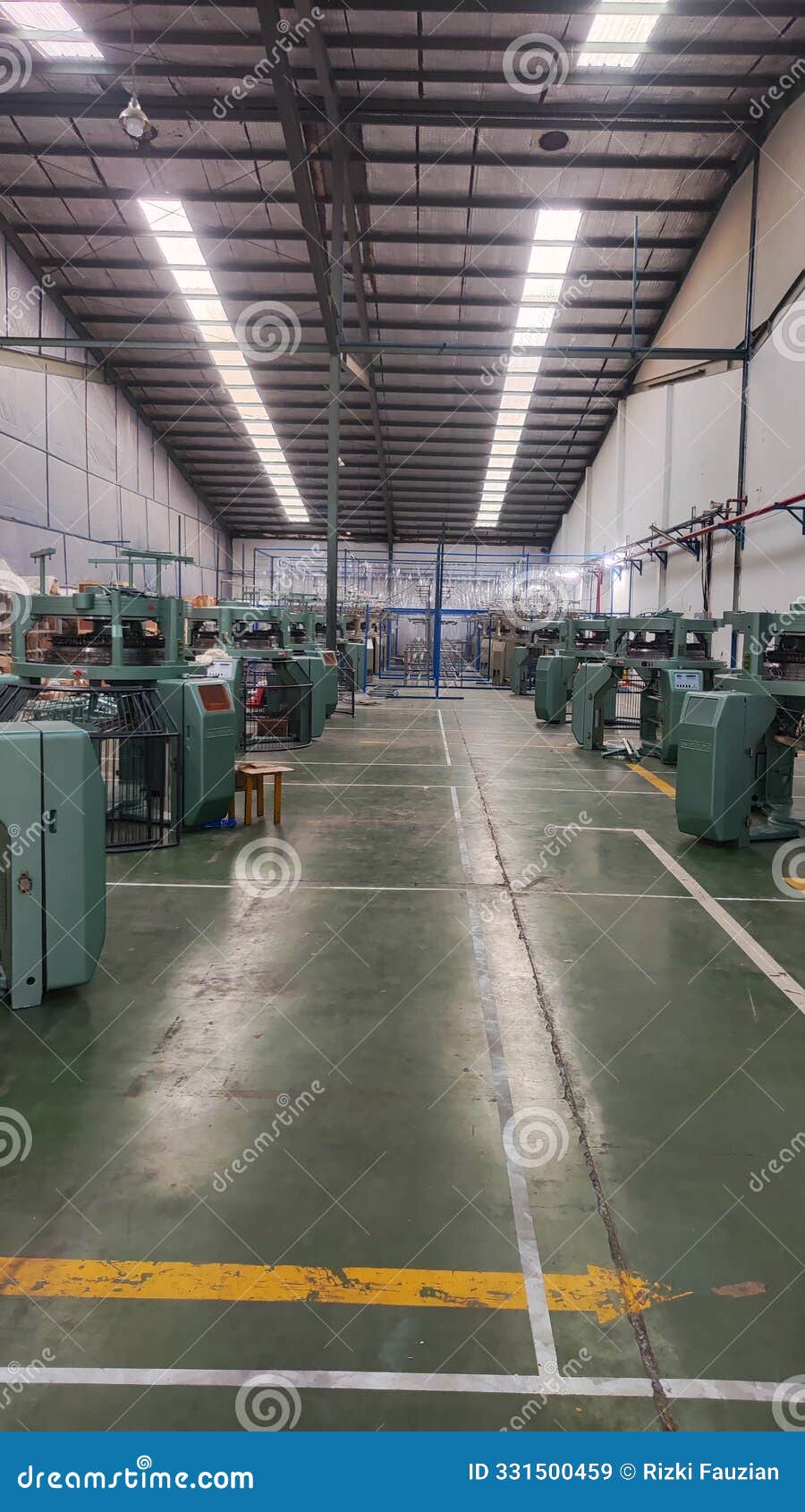 Knitting Factory Machine Ready To Assemble?? Stock Image - Image of ...