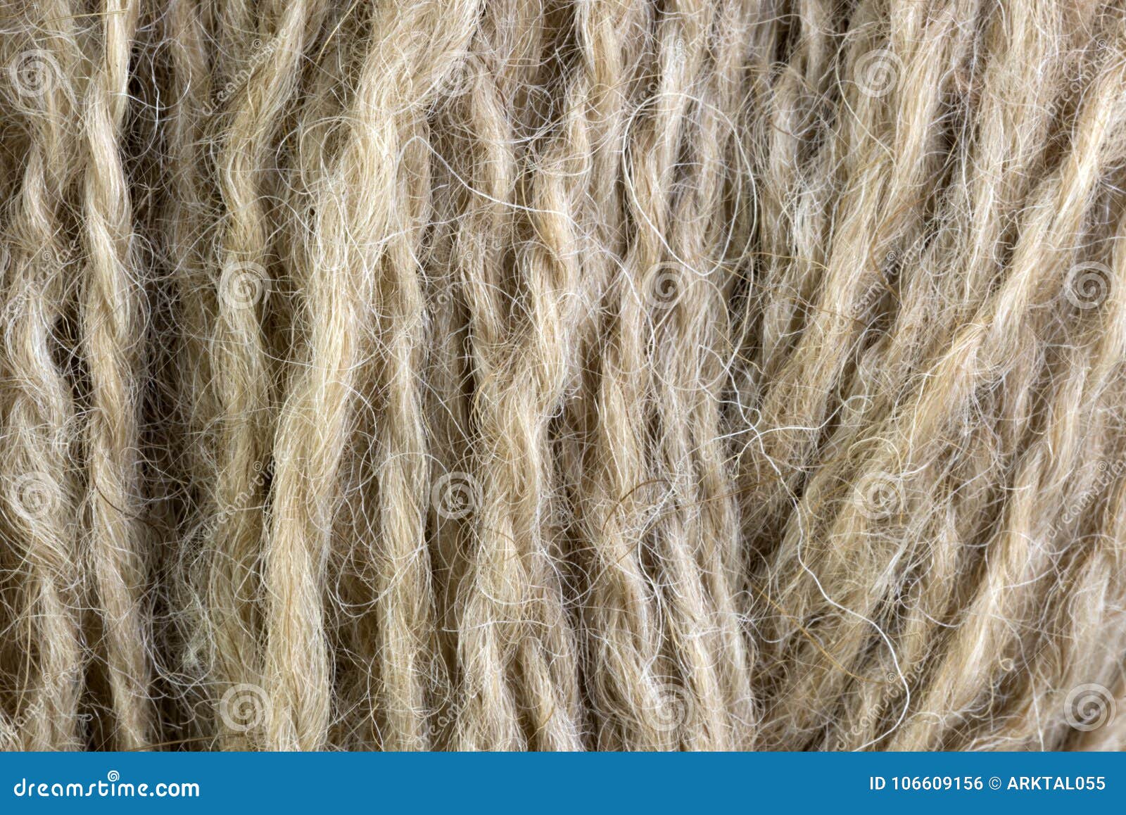 Raw White Wool Thread Ball Macro Closeup Stock Photo - Image of fiber ...
