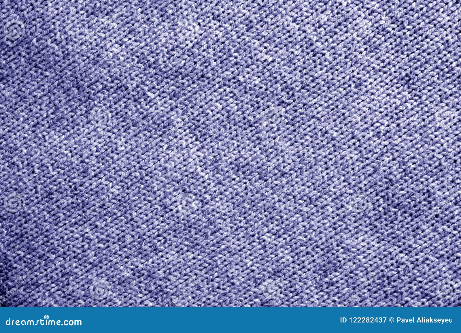 Knitting Pattern in Blue Color. Stock Image - Image of decor, comfort ...