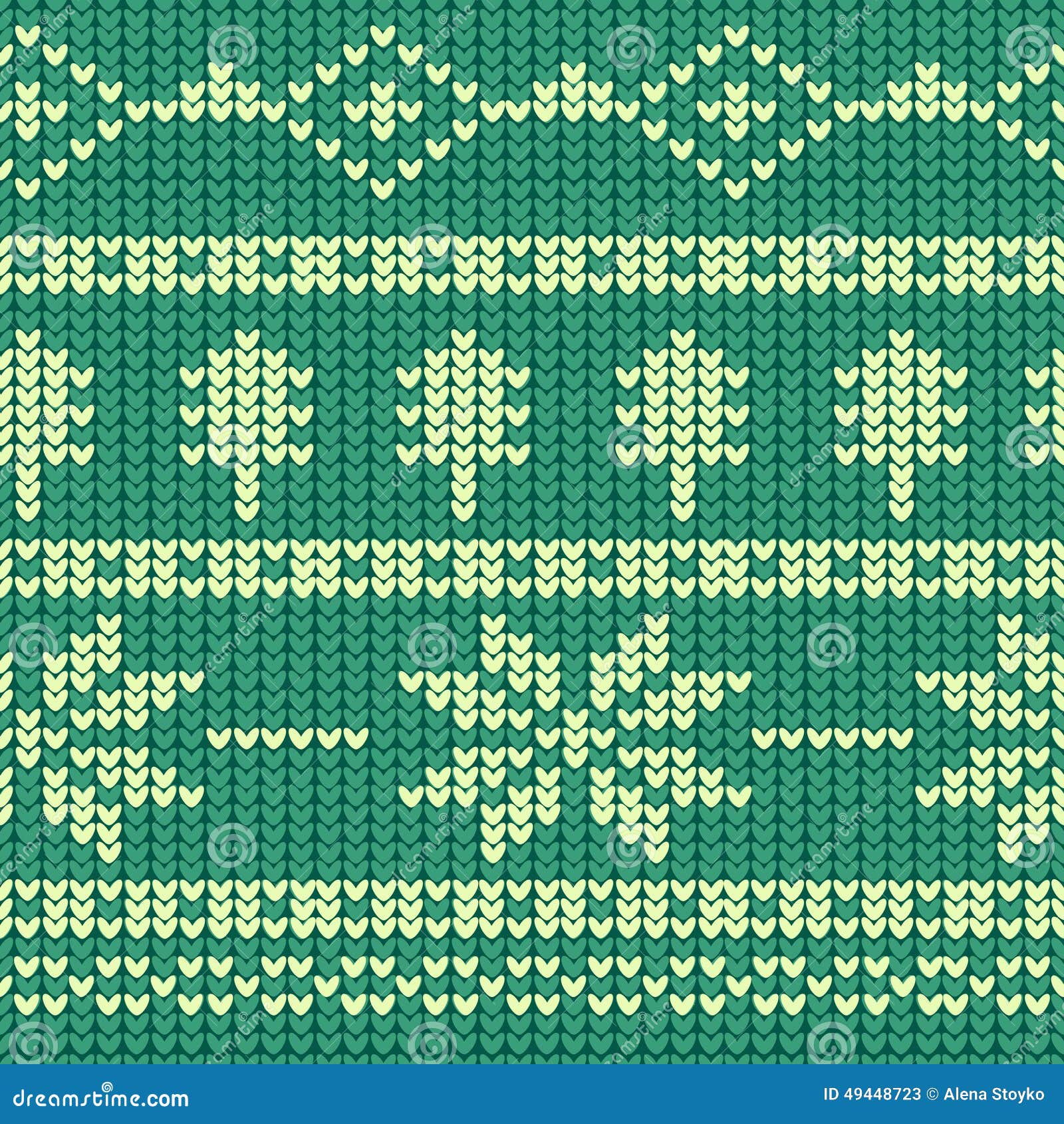 Knitting Pattern stock vector. Illustration of pattern - 49448723