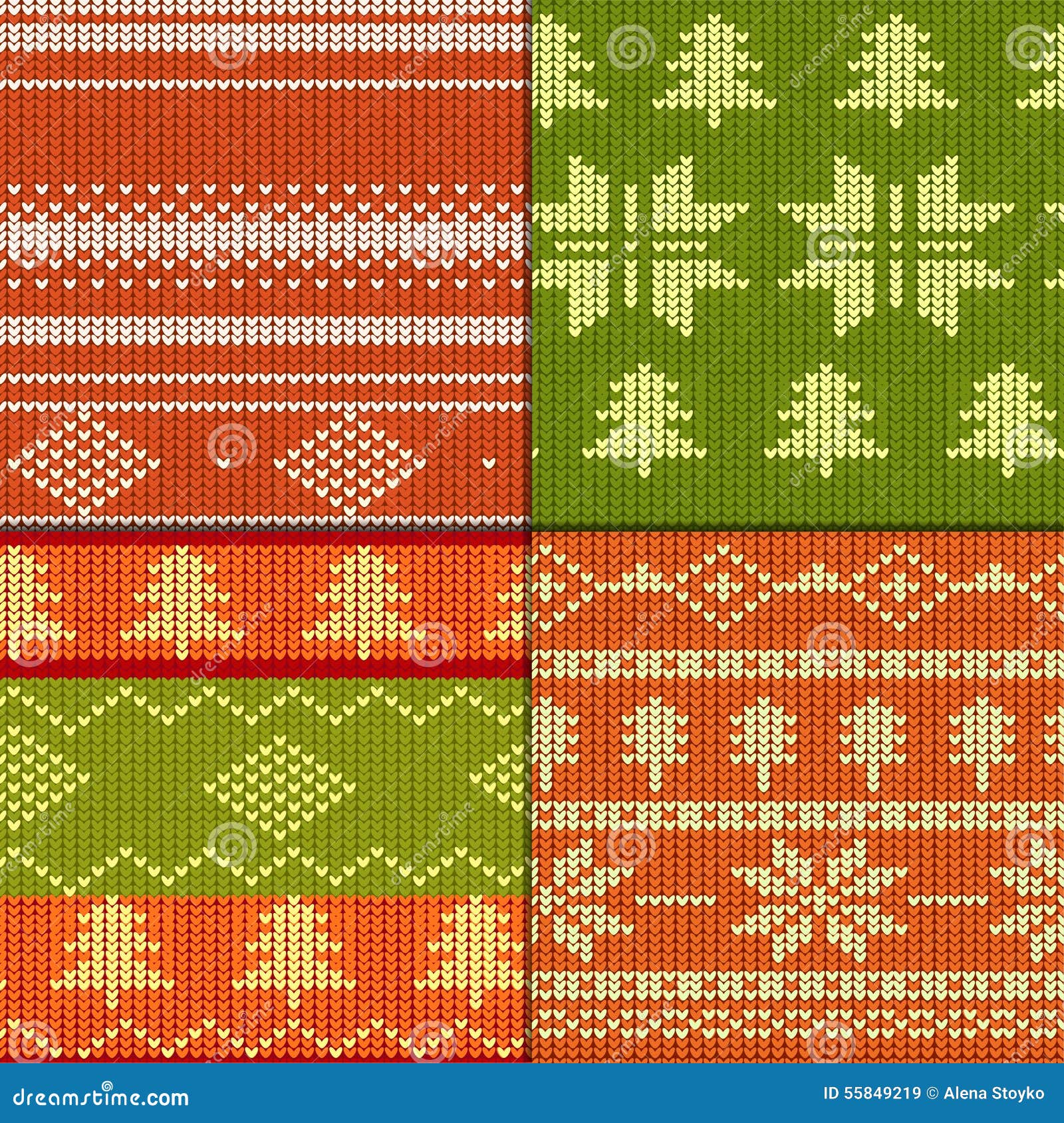 Knitting Pattern set stock vector. Illustration of fashion - 55849219