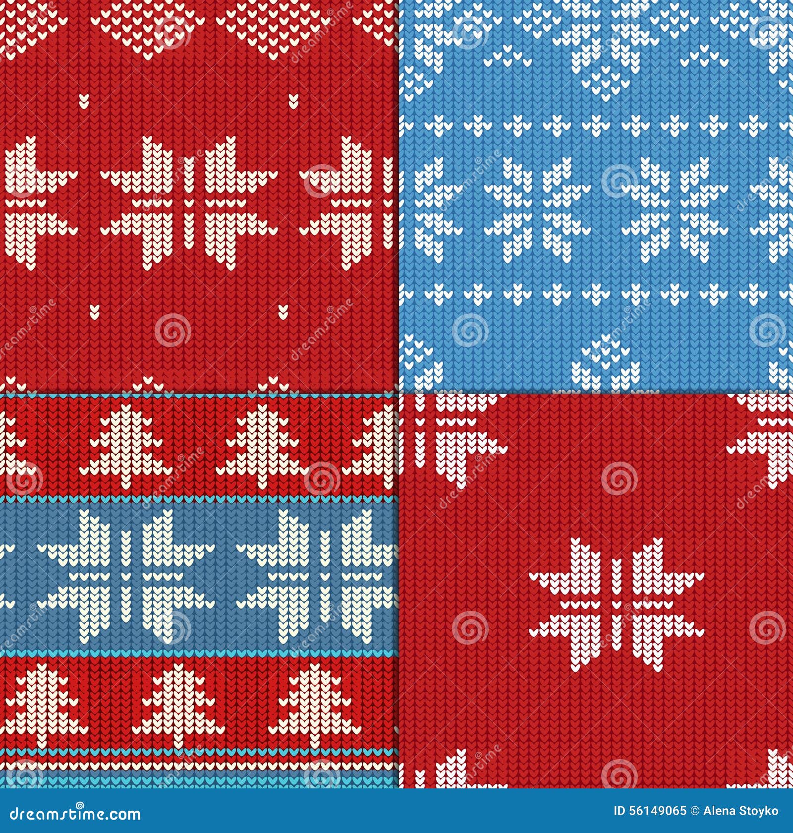 Knitting Pattern set stock vector. Illustration of fabric - 56149065