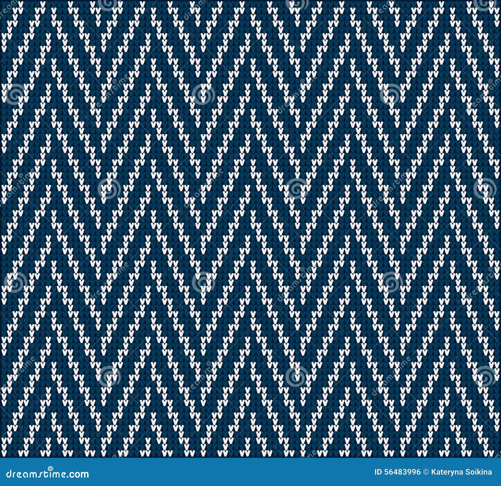 Knitting Pattern Sweater Line Stock Vector - Illustration of knit ...