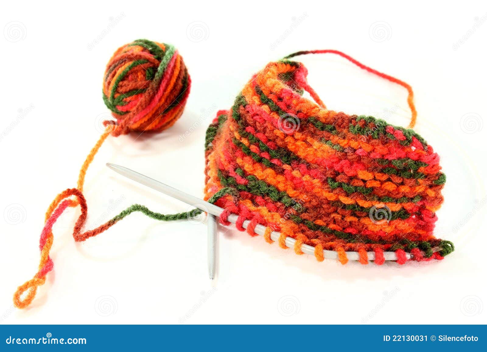Knitting sample stock image. Image of employment, yarn - 22130031