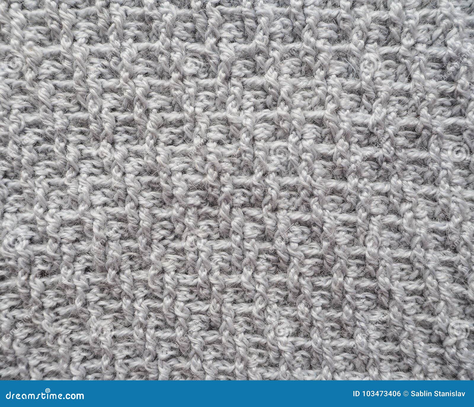 Knitting. Structure and Pattern of Fabric. Stock Photo - Image of ...