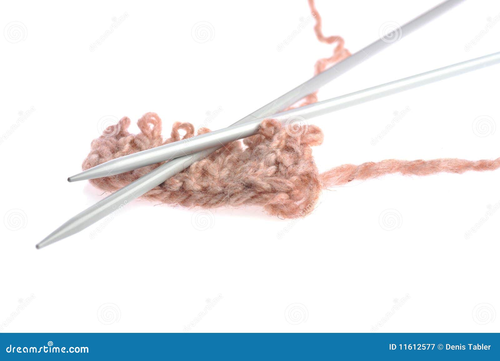 Knitting stuff close up stock image. Image of handicraft - 11612577