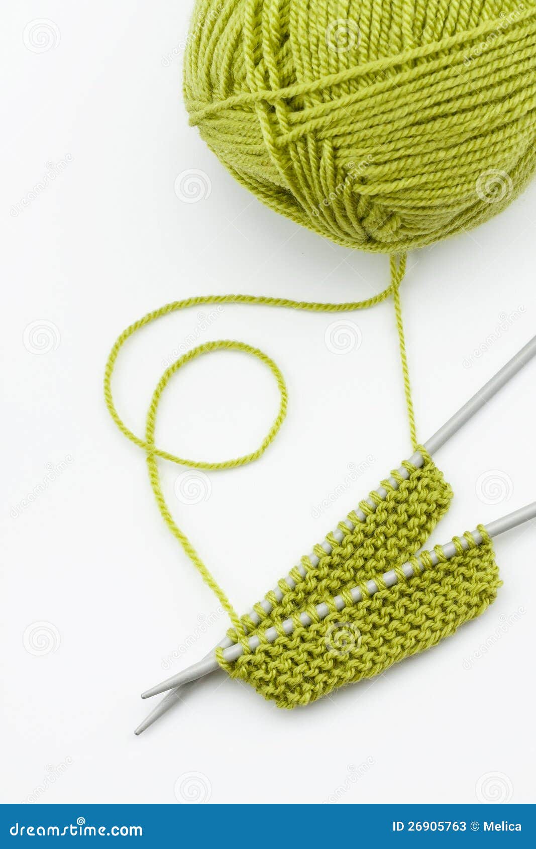 Knitting wool stock image. Image of ball, hobby, life - 26905763