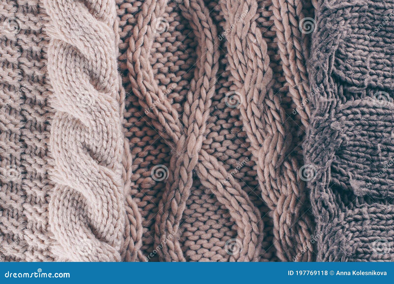 Knitting Wool Texture Background. Cozy Sweaters Concept Stock Photo ...