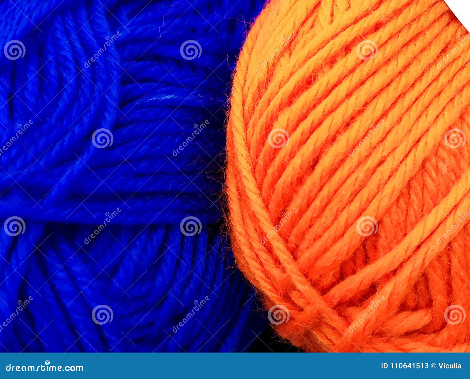 Knitting Wool and a Woolen Ball - As a Concept of Hobby and Creativity ...