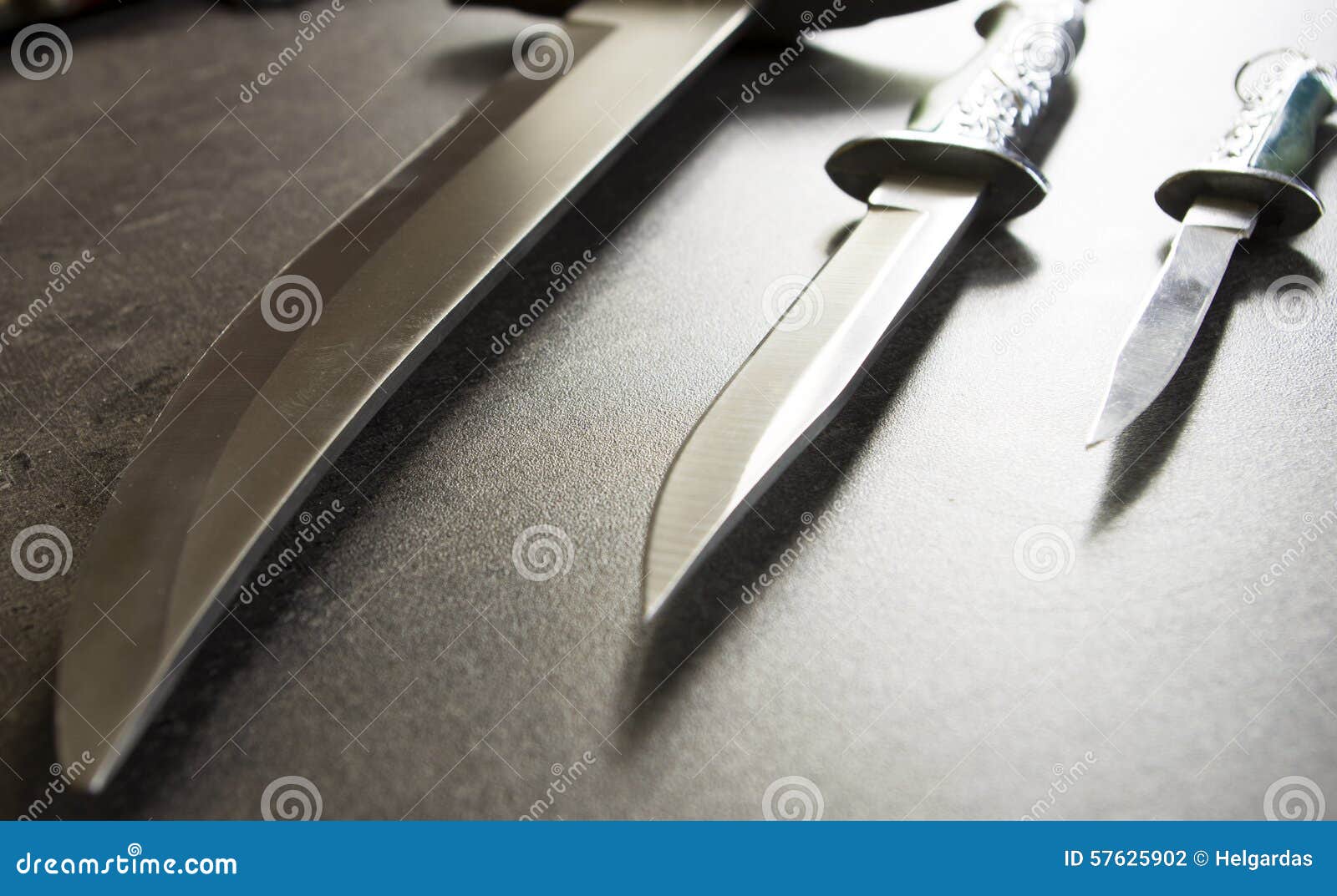 Knives and dagger stock photo. Image of chefs, hardened - 57625902