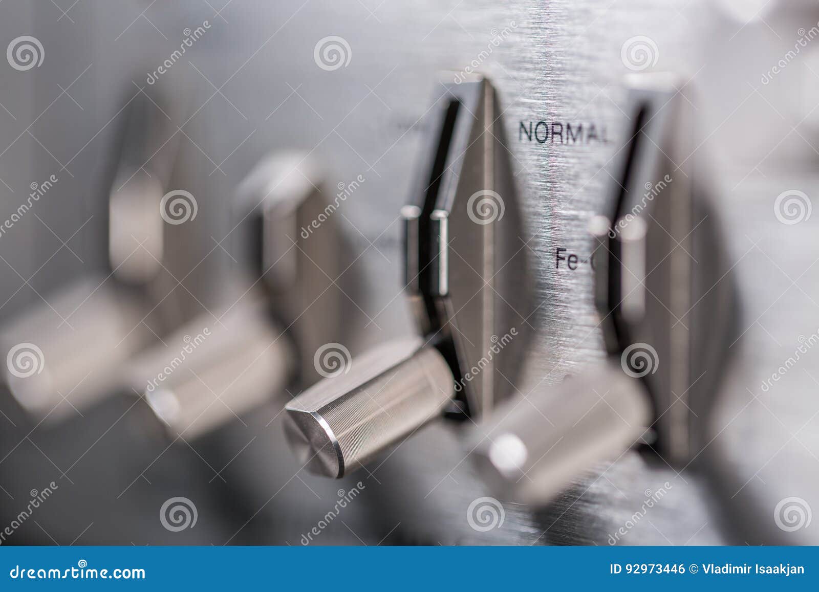 Knobs and Buttons of Old Tape Recorder Stock Photo - Image of buttons ...
