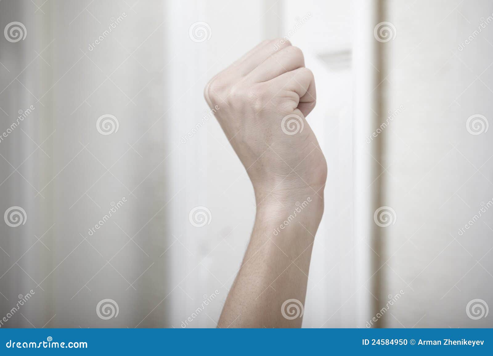 Knocking at the door stock photo. Image of visit, symbol - 24584950