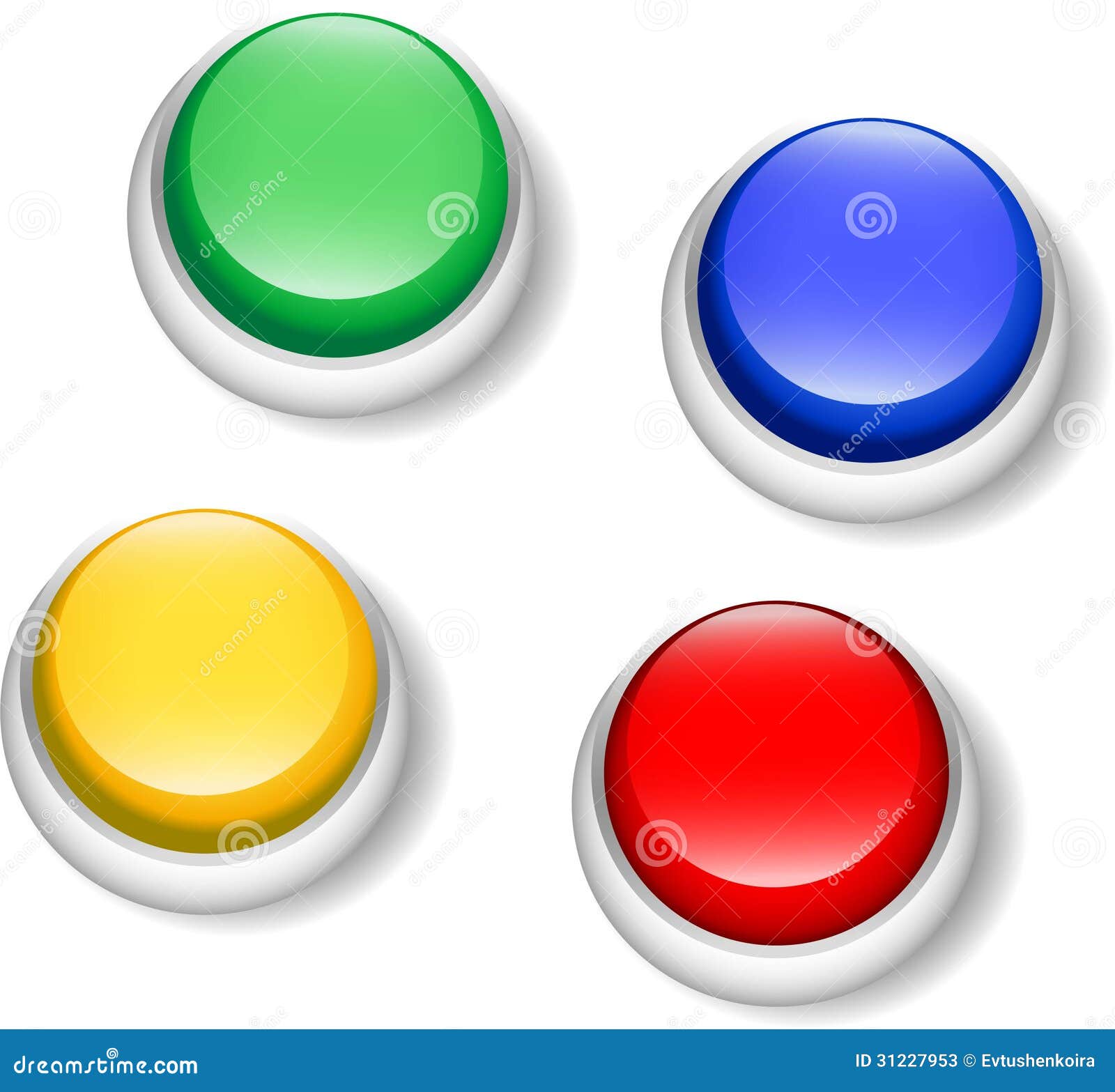 Knopf vektor abbildung. Illustration von idee, einzelverkauf - 31227953