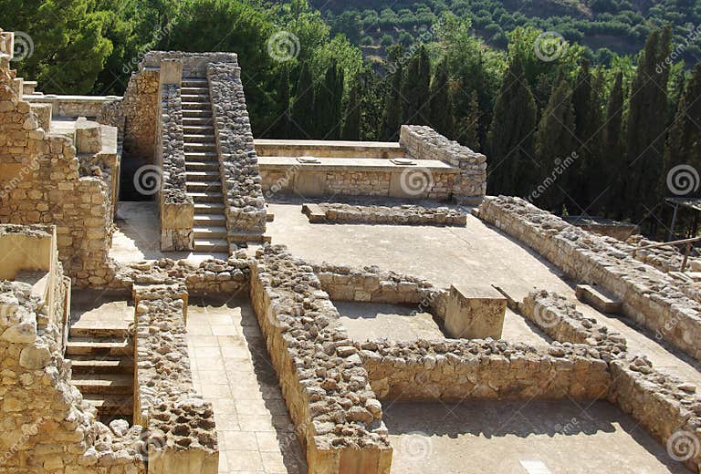 Knossos stock photo. Image of crete, greece, knoss, tsar - 6588986