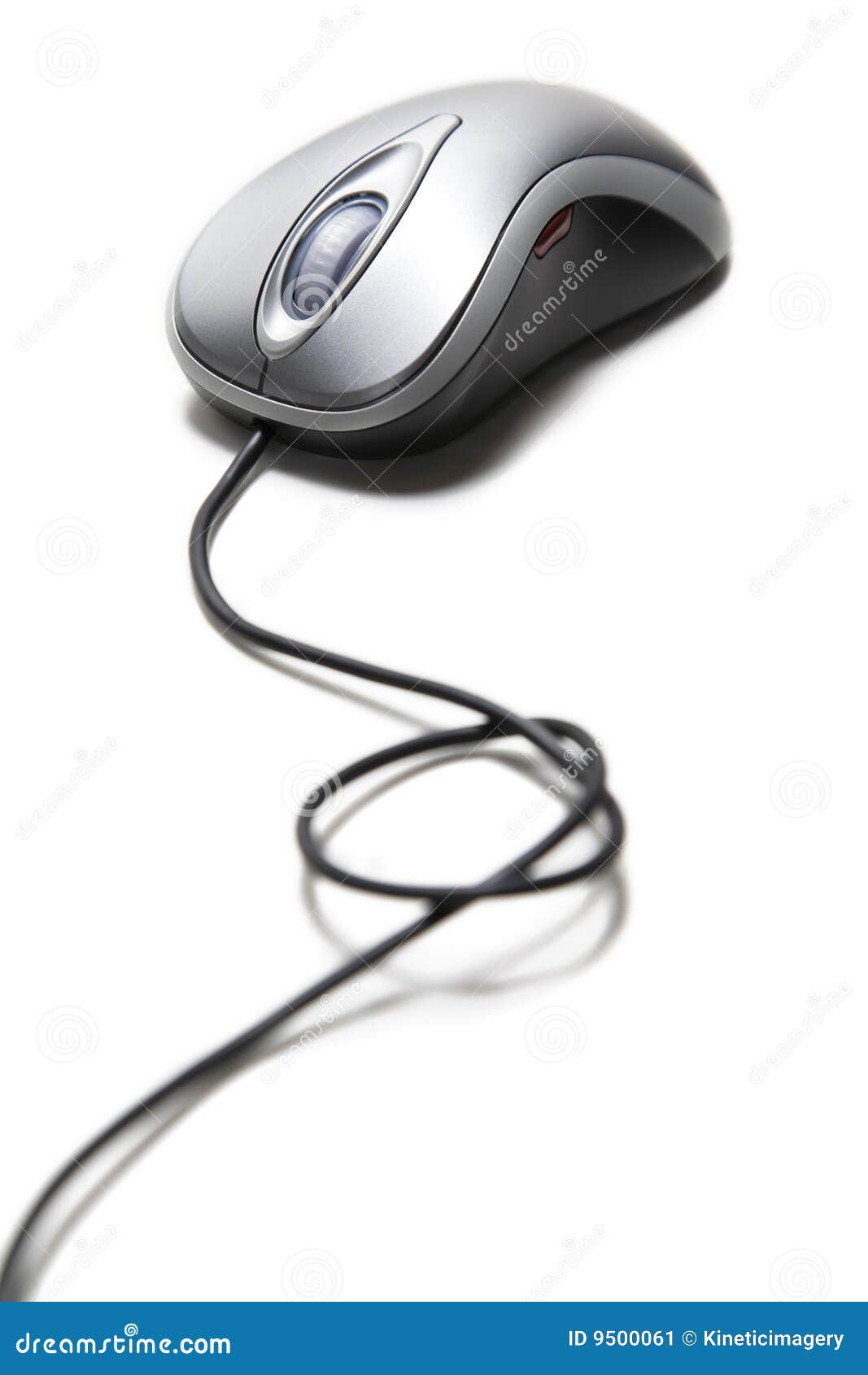 Knot in Computer Mouse Cord Stock Image - Image of information ...