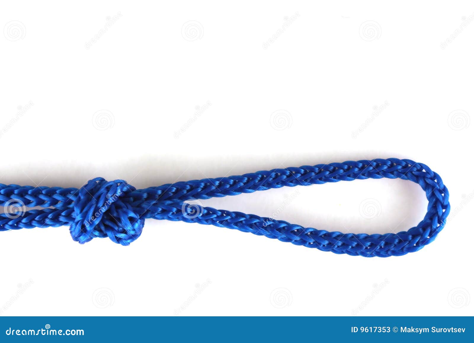 Knot with a noose stock image. Image of security, shape - 9617353