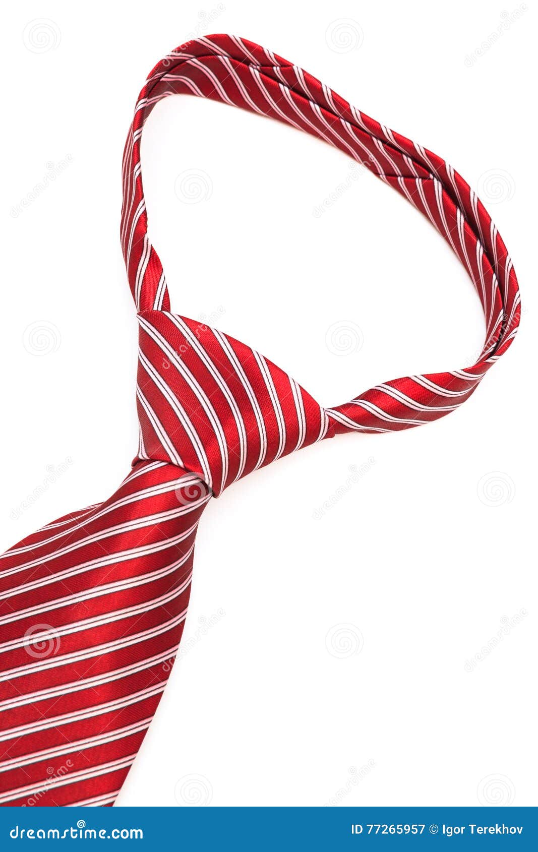 Knot red tie close up stock image. Image of suit, nice - 77265957