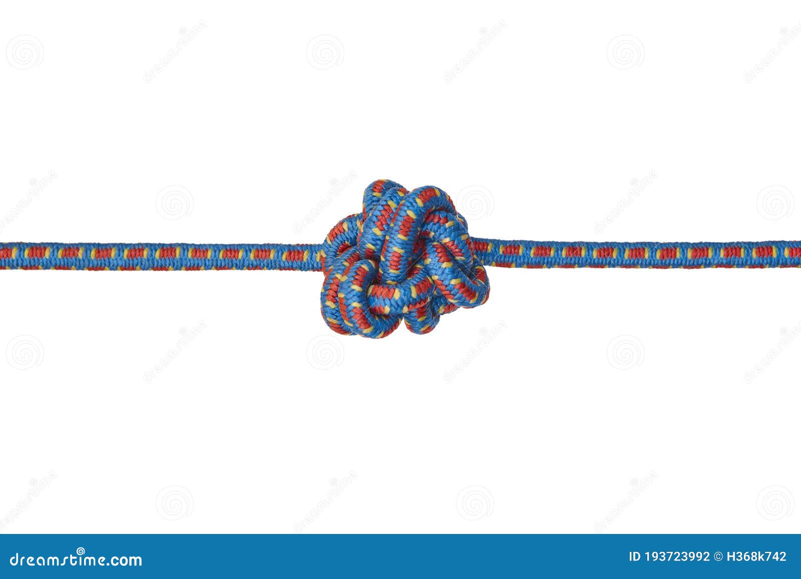 Complicated Rope Knot