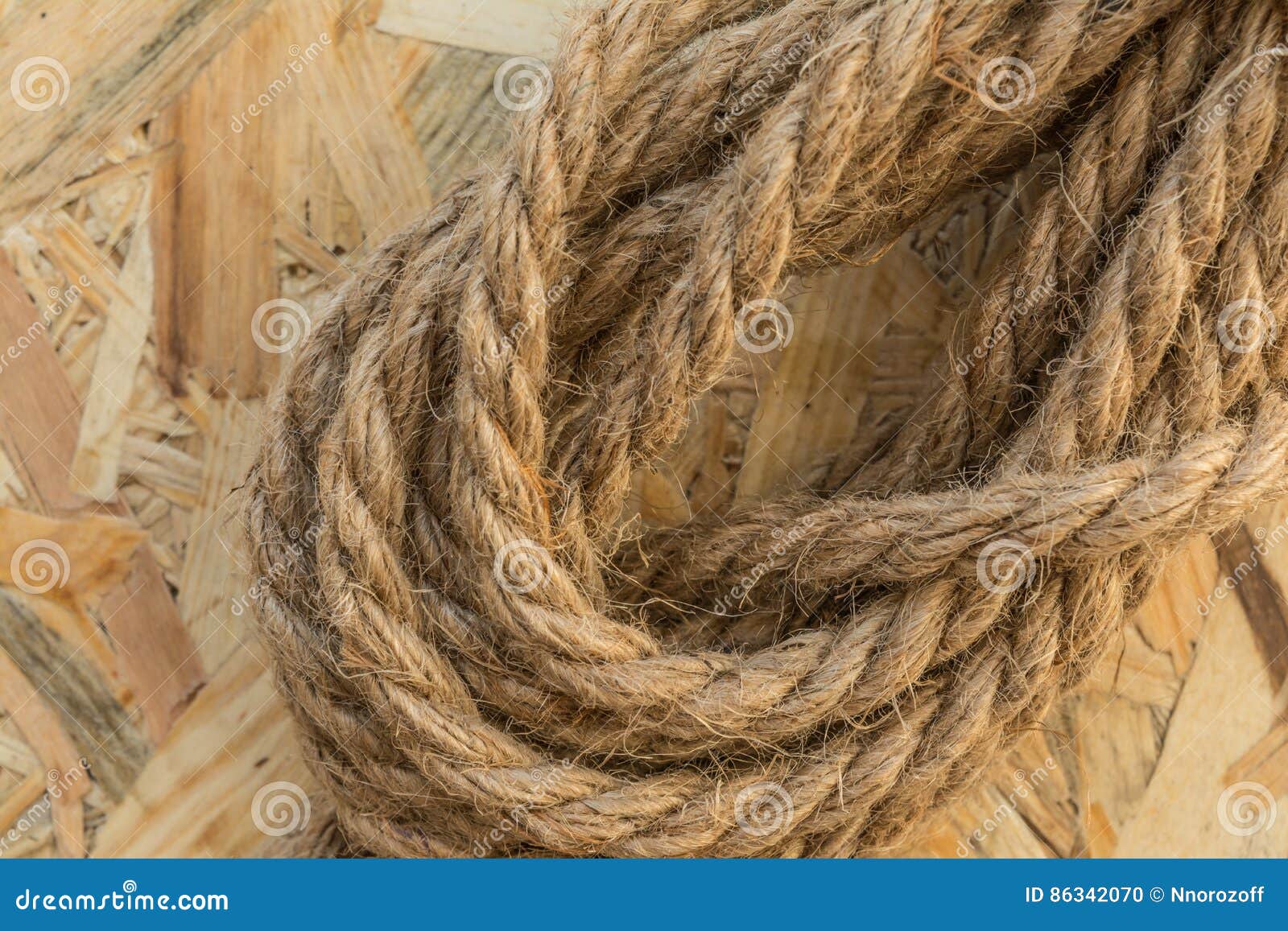 Knot rope made of flax stock photo. Image of concepts - 86342070