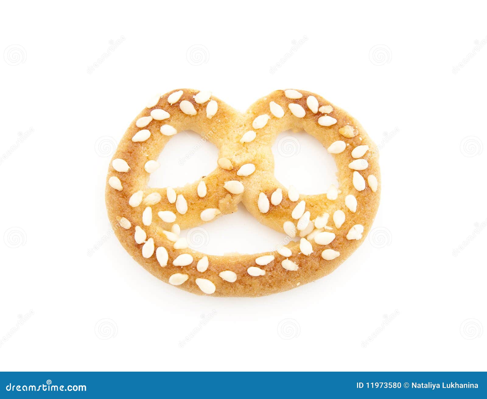Knot-shaped biscuit stock photo. Image of chip, indulgence - 11973580
