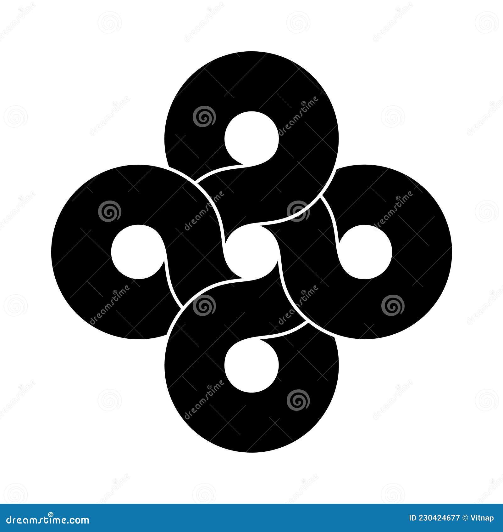 Bowen Cross Symbol In Rainbow Colors Cartoon Vector | CartoonDealer.com ... Bowen Cross Symbol In Rainbow Colors Cartoon Vector | CartoonDealer.com ...
