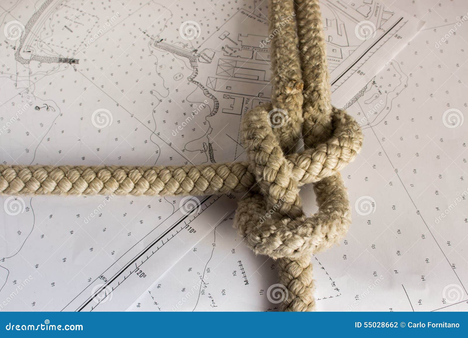 Knots Nautical stock photo. Image of sailor, double, marine - 55028662