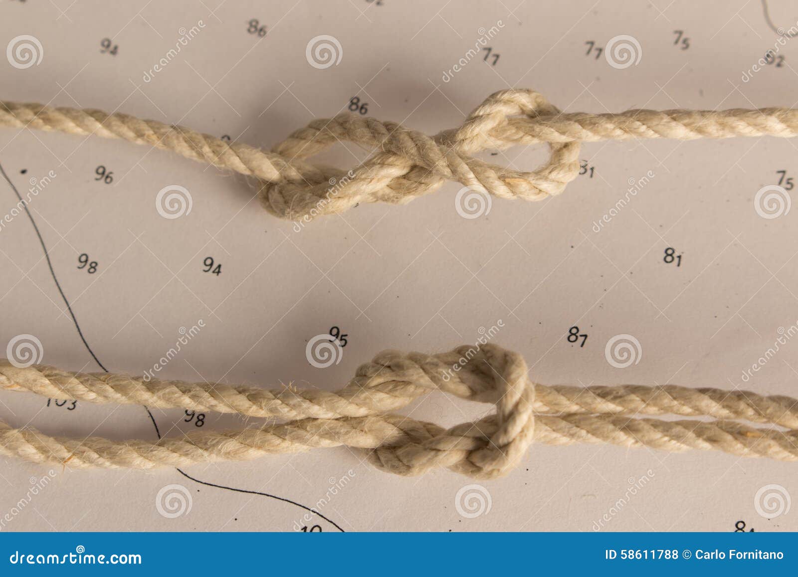 Knots Nautical stock photo. Image of marine, boat, knots - 58611788