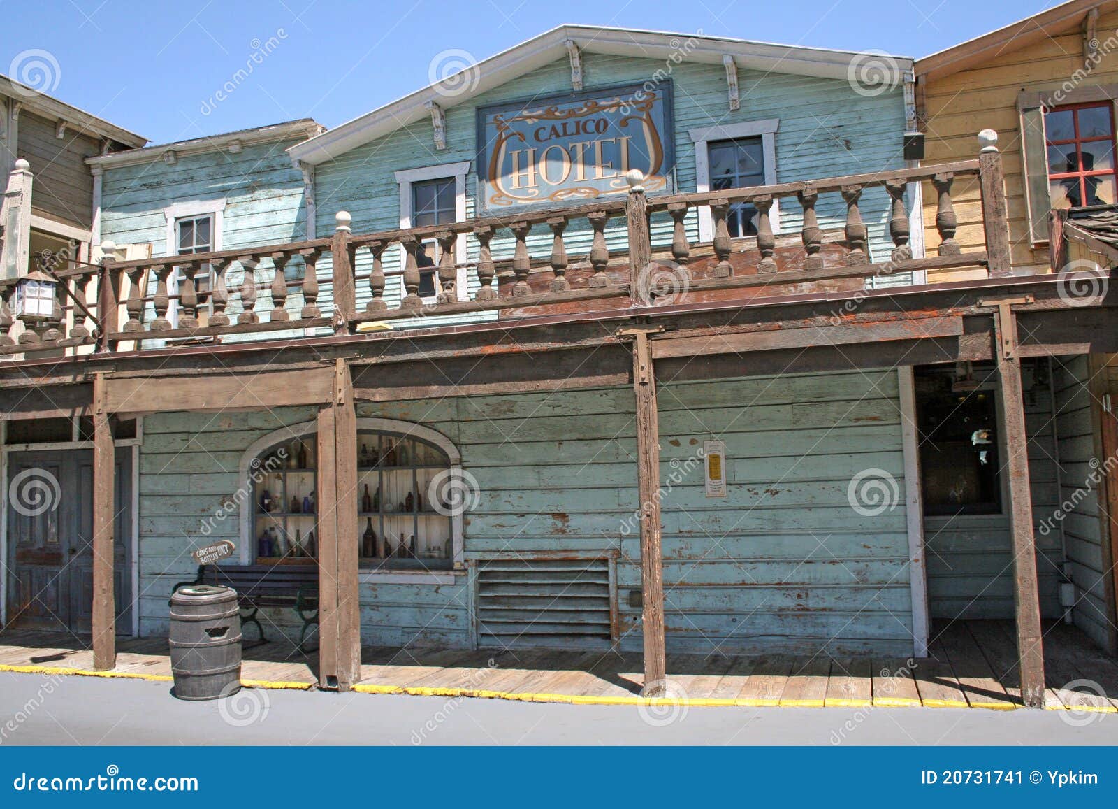 Knott s Calico Hotel editorial photo. Image of building - 20731741