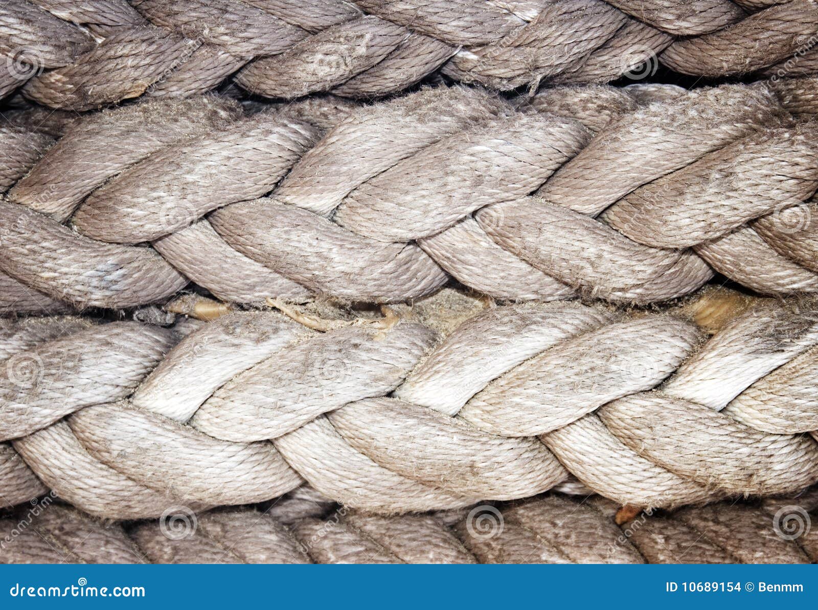 Knotted rope stock photo. Image of double, hold, safety - 10689154