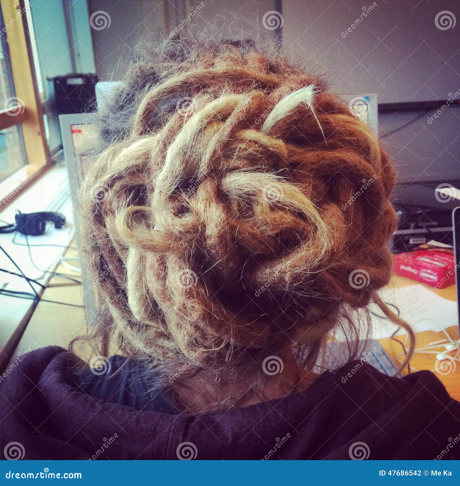 Knotty stock photo. Image of knotty, love, hairstyle - 47686542