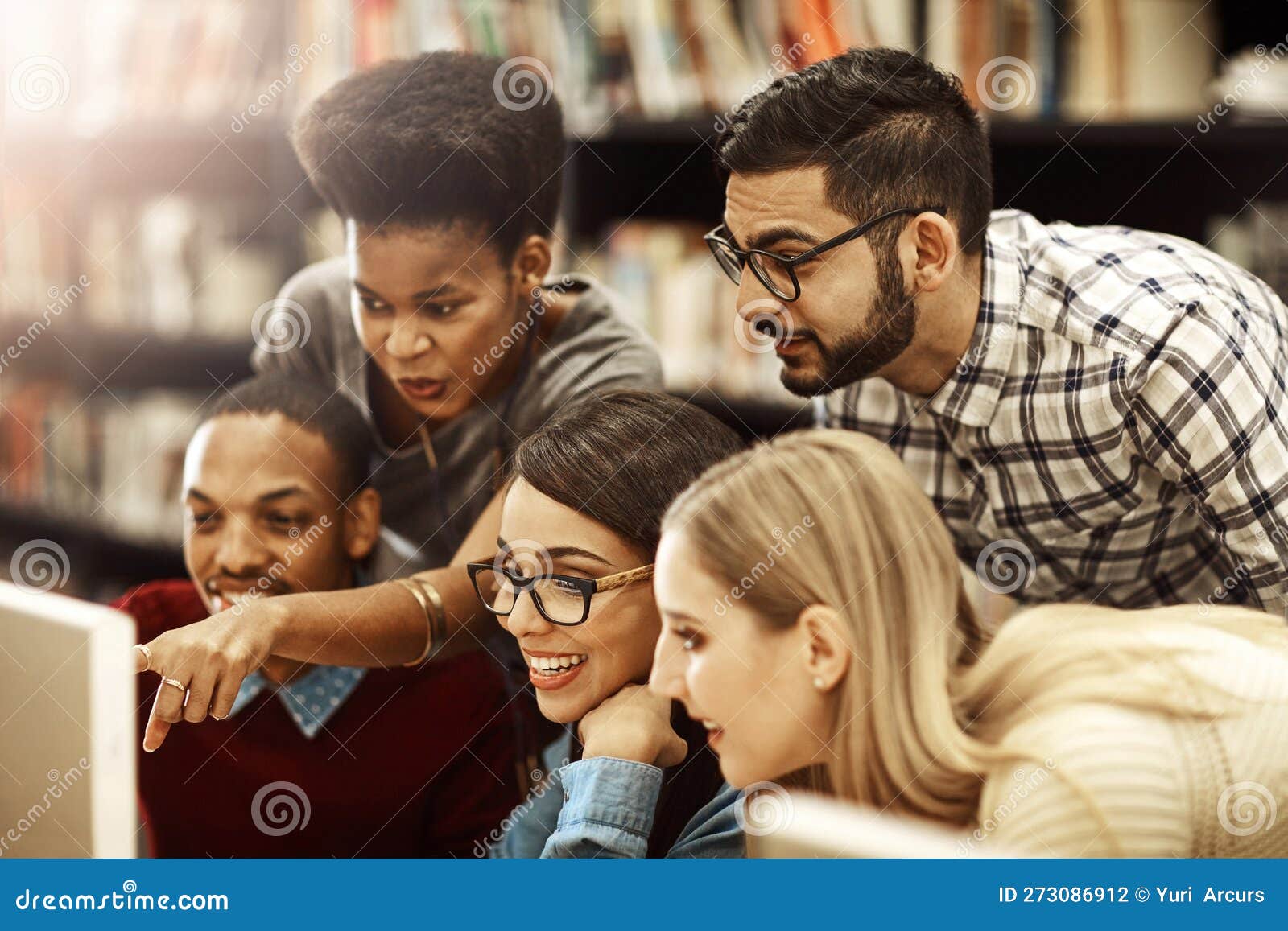 They Know How To Navigate the Internet. a Group of University Students ...