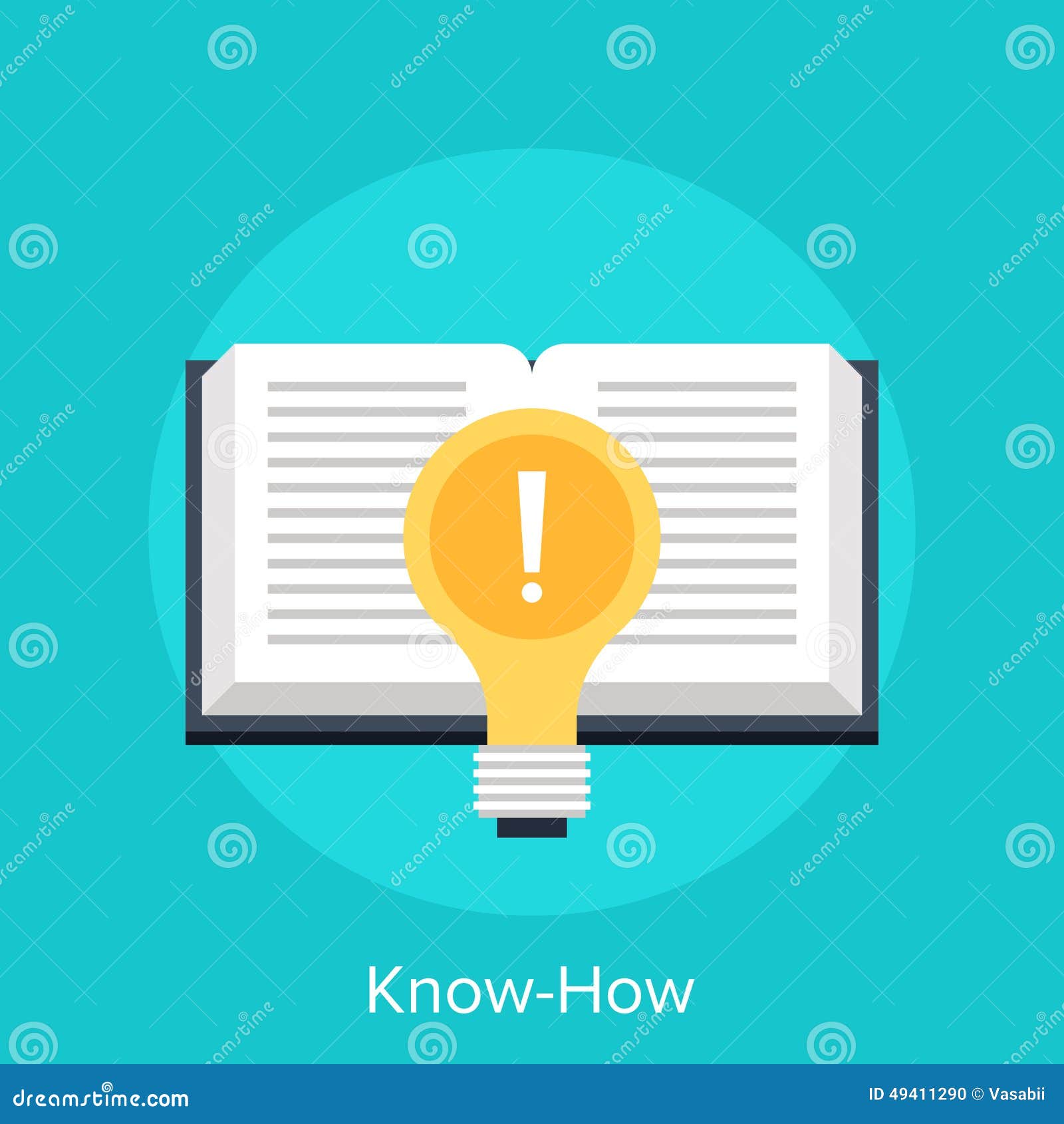 Know-How stock vector. Illustration of literature, document - 49411290